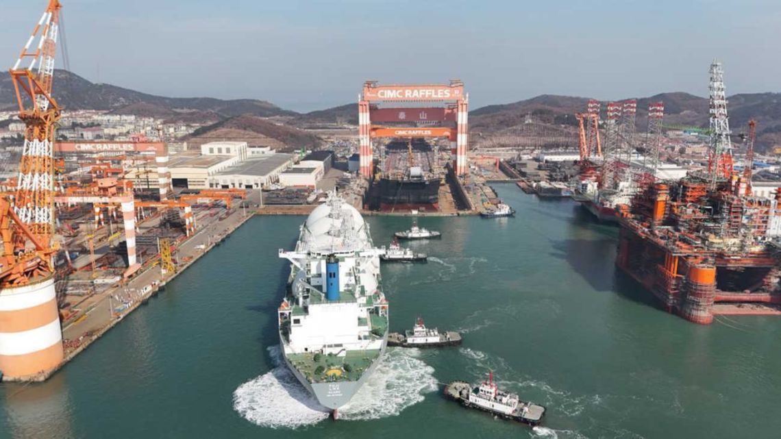 Llega MKII, el segundo barco de licuefacción al proyecto de exportación de GNL | Perfil