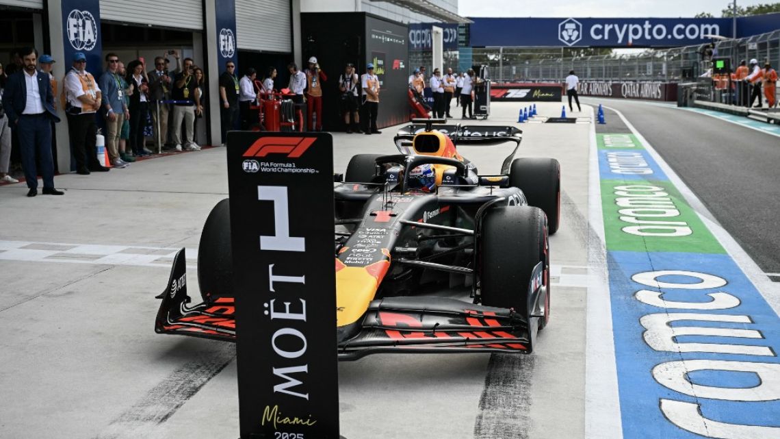 Max Verstappen se quedó con la pole position y largará en la primera ...
