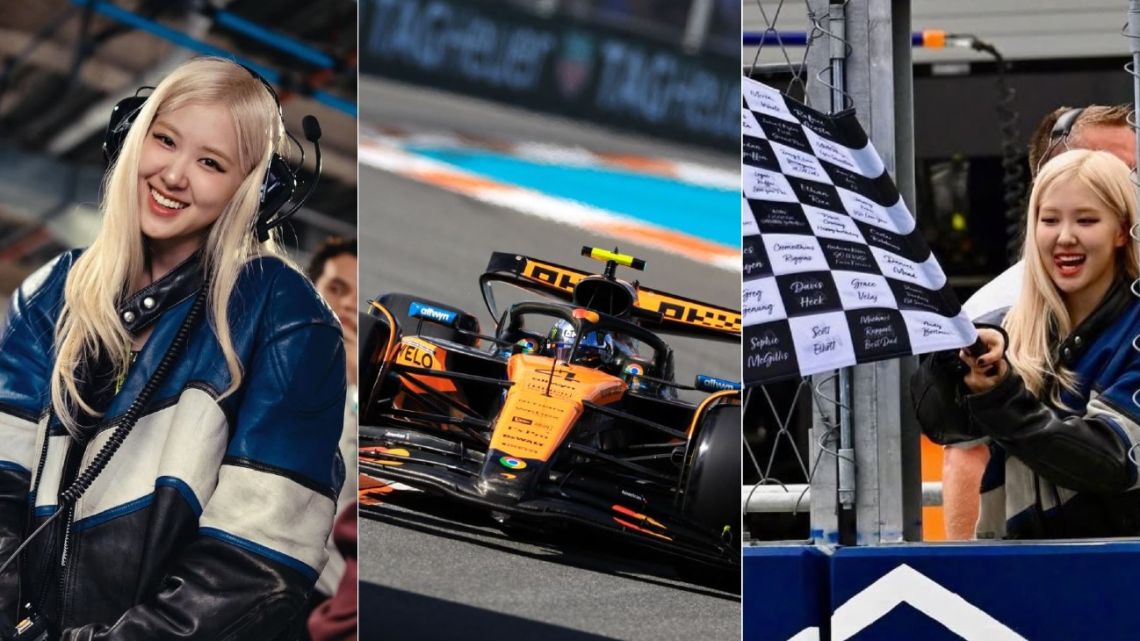 Rosé causó sensación en la carrera sprint del GP de Miami de la F1 2025 ...