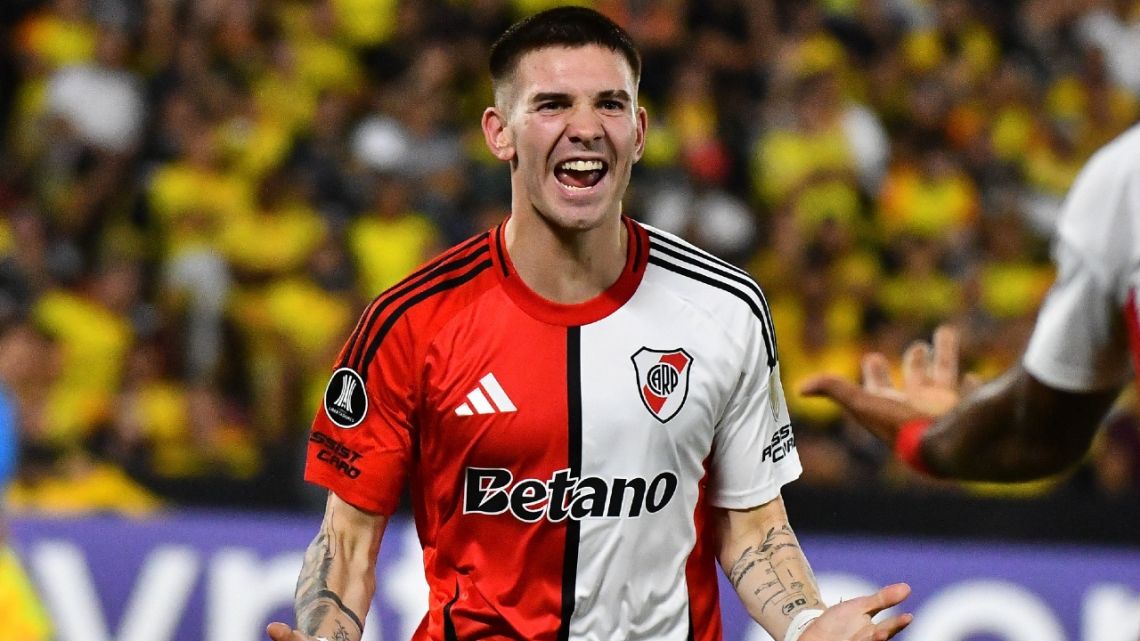 Franco Mastantuono sobre la victoria en Ecuador: "Vamos a tratar de ...