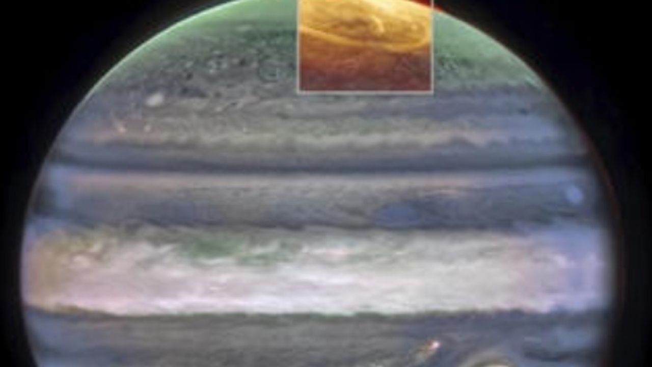 El James Webb registró detalles misteriosos en la aurora de Júpiter ...