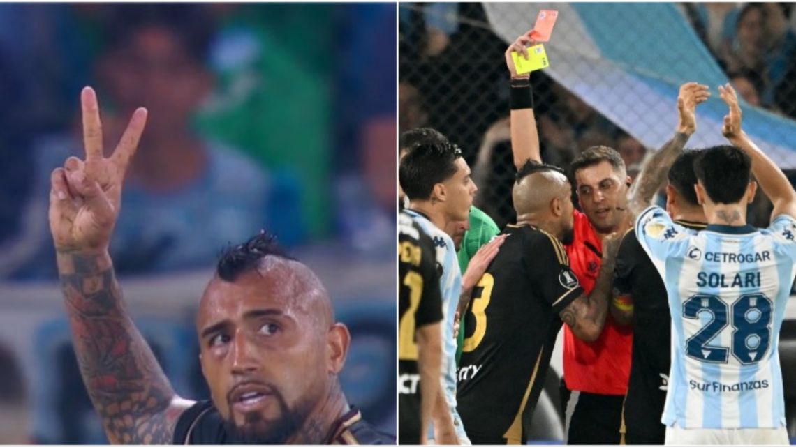 Recordó las Copas América y lo echaron: Arturo Vidal provocó a Racing y ...