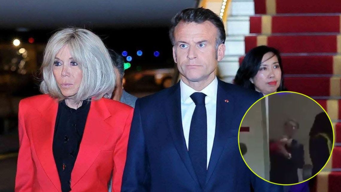 El video del cachetazo de Brigitte Macron al presidente Emmanuel Macron que se volvió viral ...