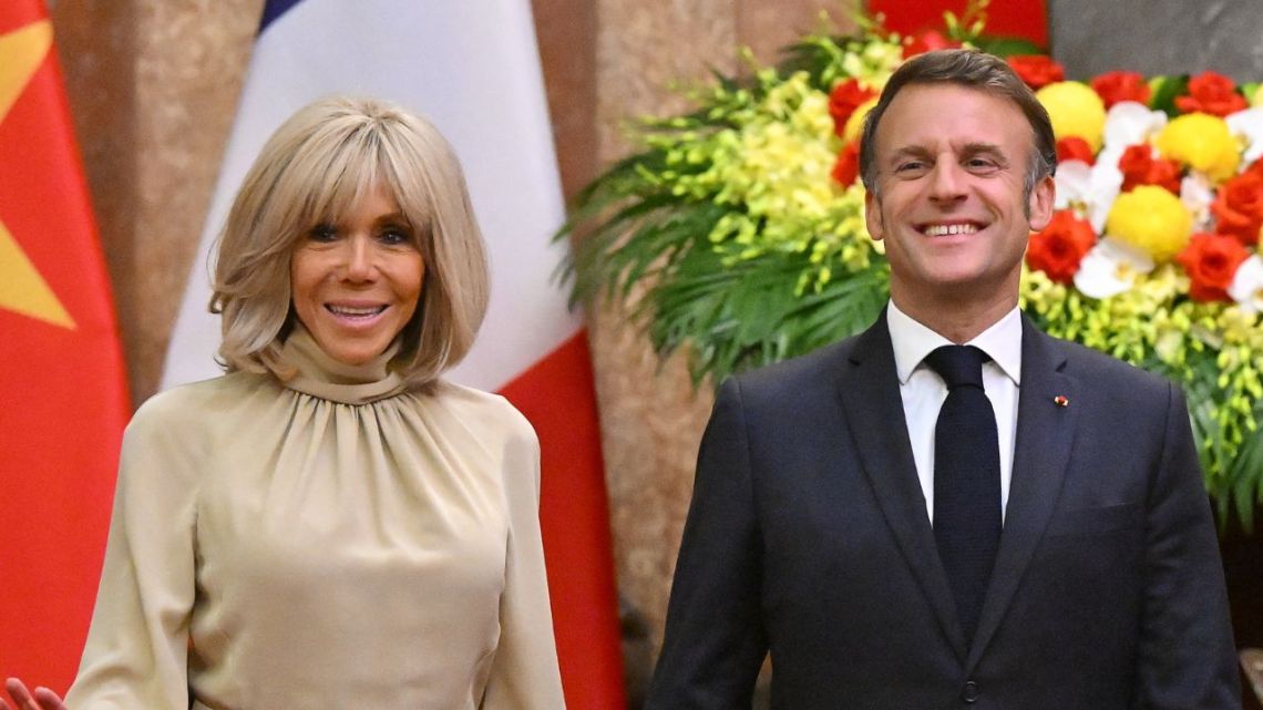 Brigitte y Emmanuel Macron, cronología de la historia de amor que nació de una relación de ...