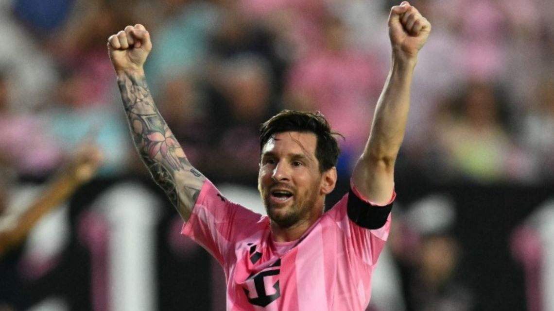 La magia de Messi volvió a brillar: doblete y asistencia para la victoria del Inter Miami | 442