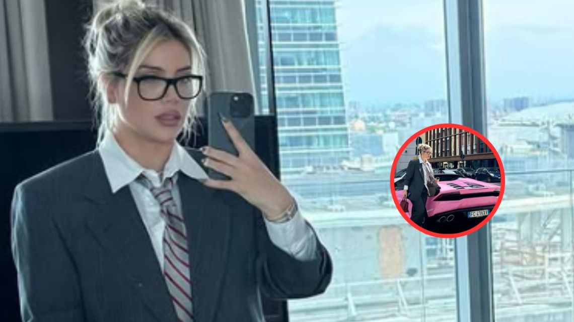 Wanda Nara contó por qué ploteó su Lamborghini de color rosa | Exitoina