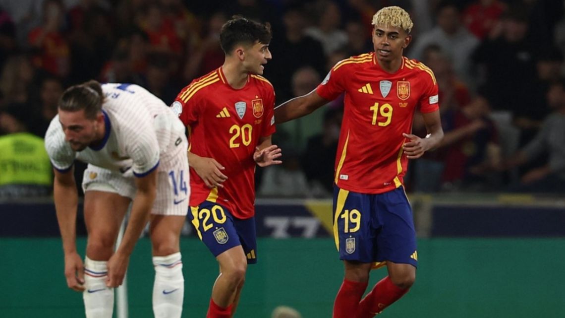 Festival de goles y talento: España superó a Francia por 5-4 y se metió ...