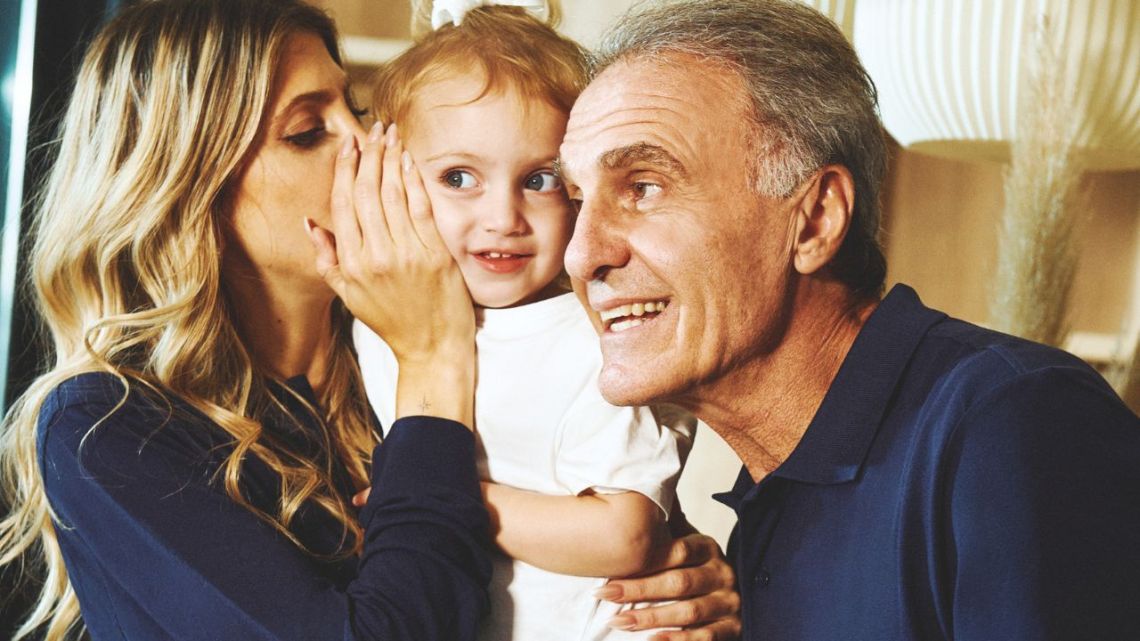 Las fotos más tiernas de Cande Ruggeri junto a su papá, Oscar Ruggeri ...