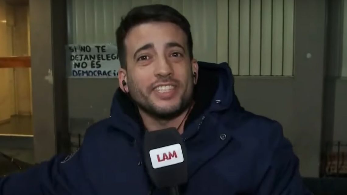 El insólito robo que sufrió Santiago Riva Roy mientras cubría para LAM ...