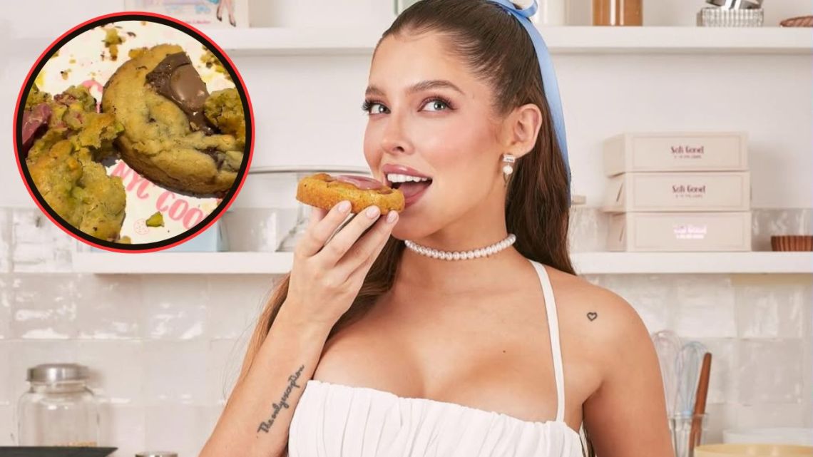 Sofía Gonet lanzó su línea de cookies gourmet y la destrozaron en las redes: "Estaban crudas ...