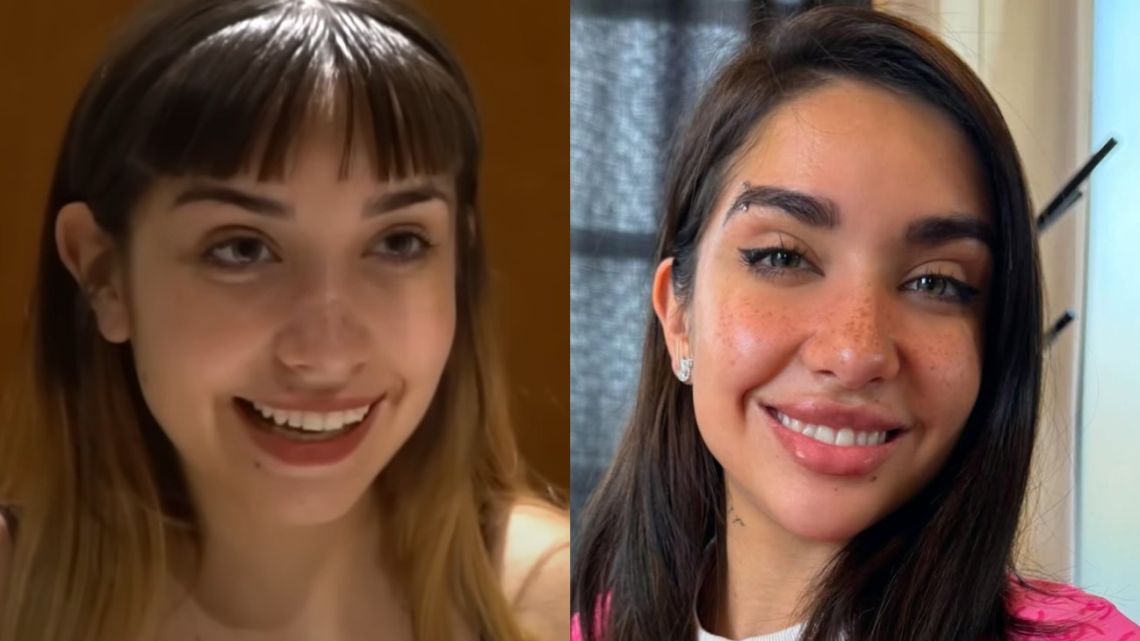 El antes y después de María Becerra: así cambió desde sus videos en ...