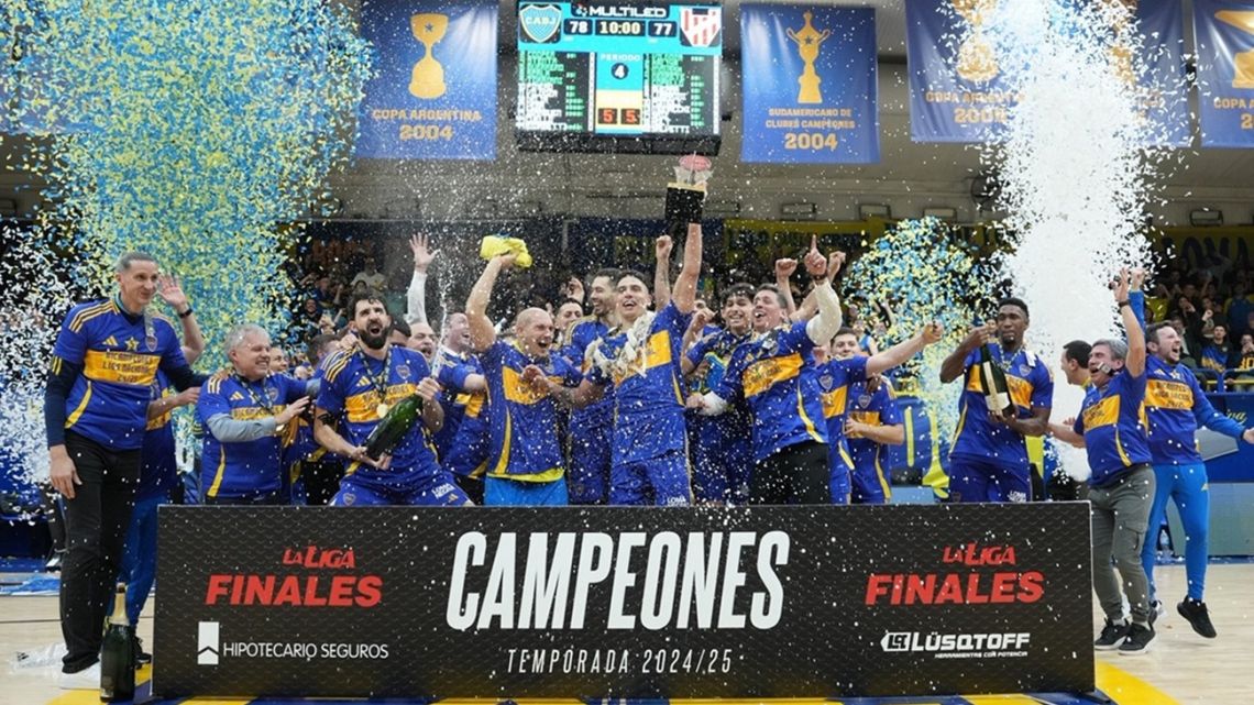 Boca Juniors se consagró bicampeón de la Liga Nacional de Básquet en un ...