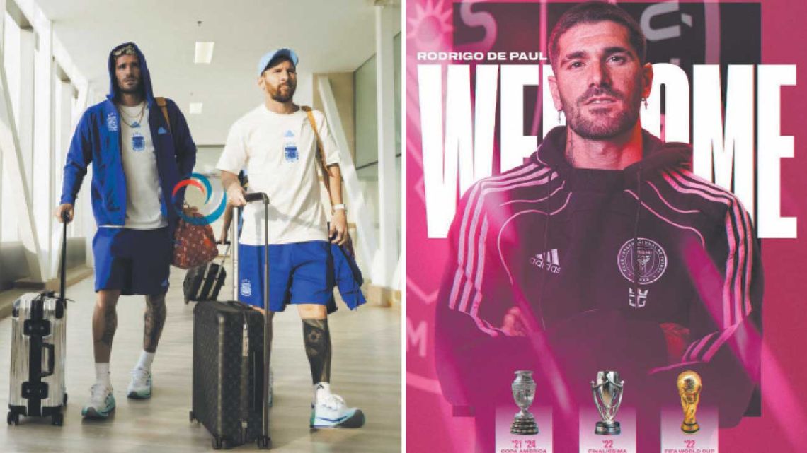 Club de amigos: De Paul jugará en el Inter Miami | Perfil