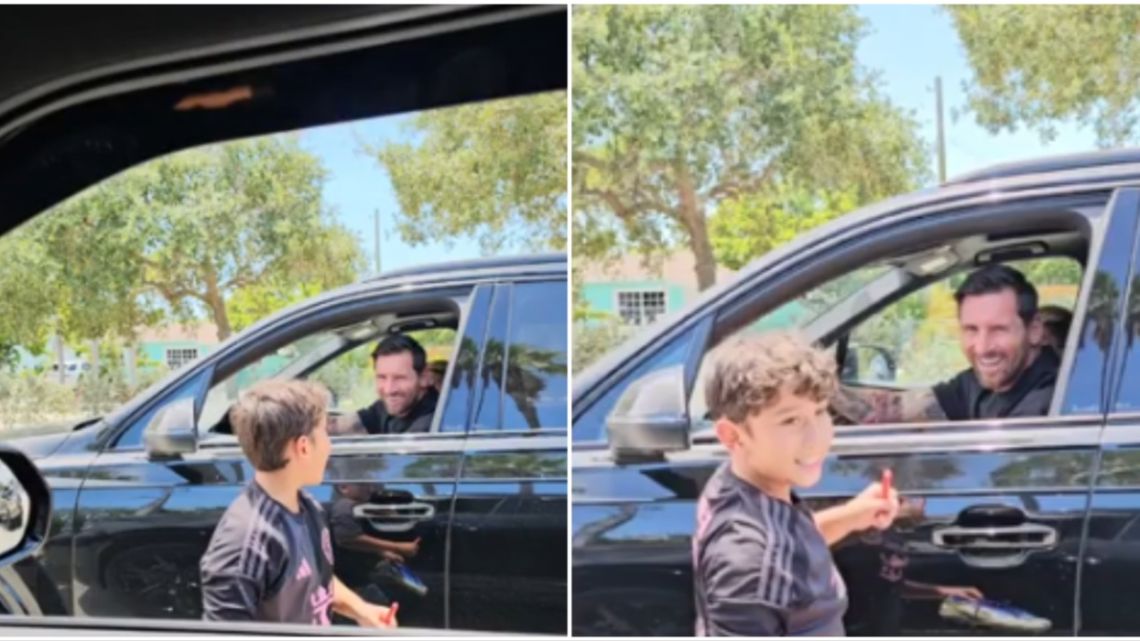 Lionel Messi conmovió a las redes con un gesto que dio la vuelta al mundo | 442