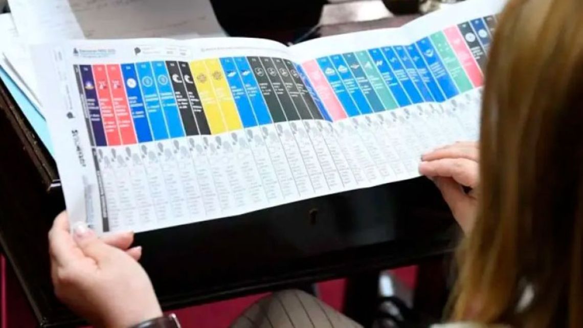 Cómo funciona la Boleta Única que debuta en las elecciones nacionales 2025 | Perfil