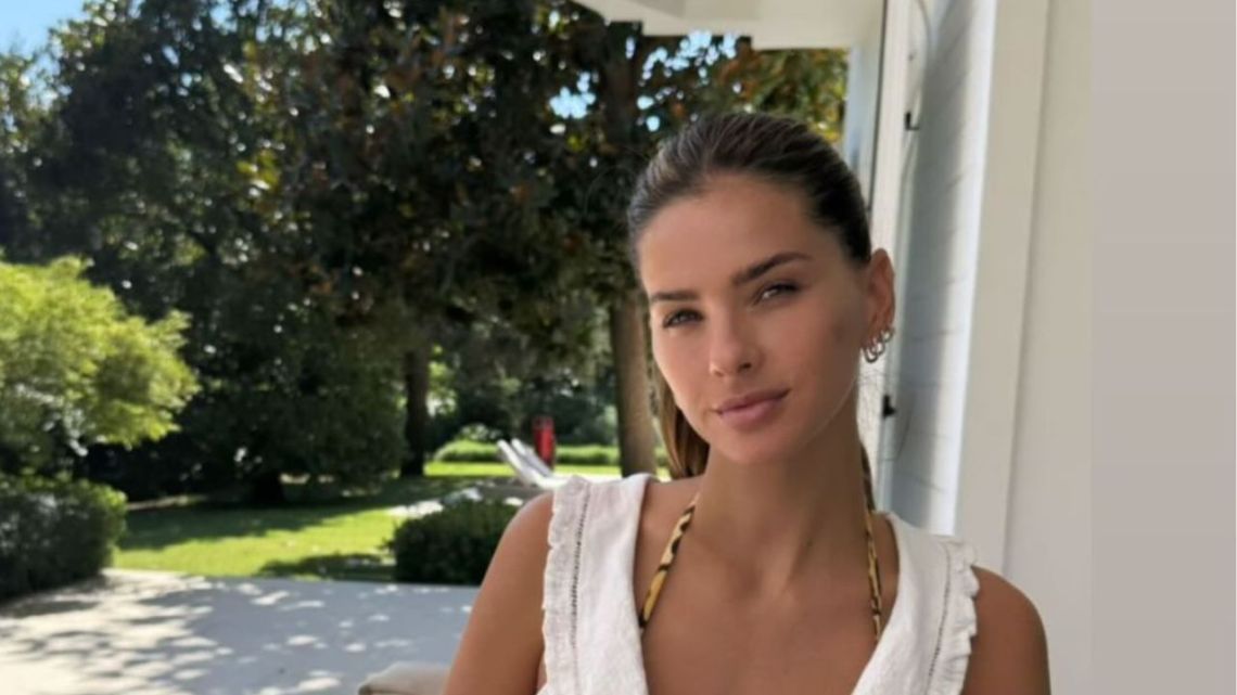 Botas XL y vestido boho: el lujoso look de la China Suárez para su ...