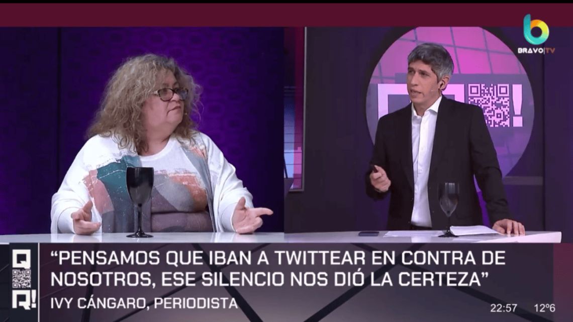 Ivy Cángaro, periodista que divulgó los audios de Spagnuolo: "El Gobierno no sabe de dónde vino ...