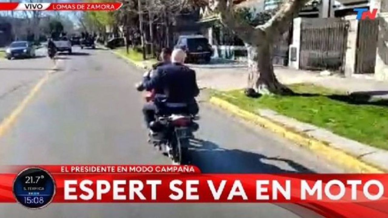 José Luis Espert huyendo de Lomas: un Fran Fijap motorizado | Noticias
