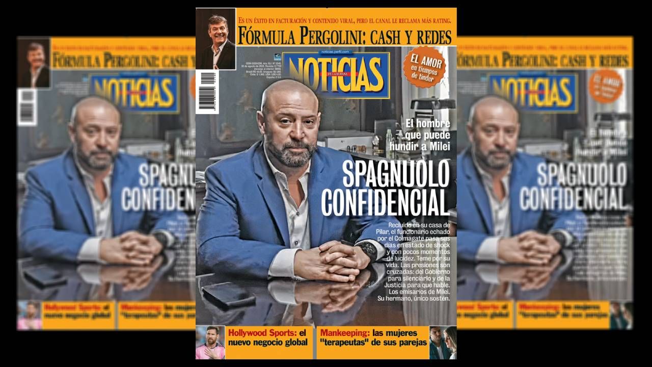 La tapa de NOTICIAS: Spagnuolo confidencial | Noticias