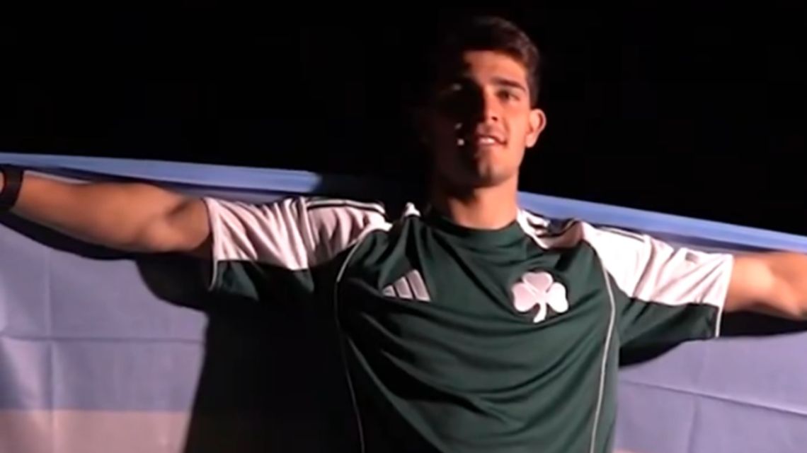 Vicente Taborda fue presentado como nuevo jugador del Panathinaikos ...