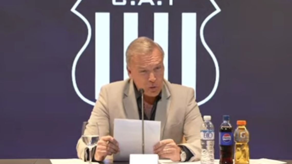 Fassi: "Expreso públicamente unas disculpas al presidente de AFA ...