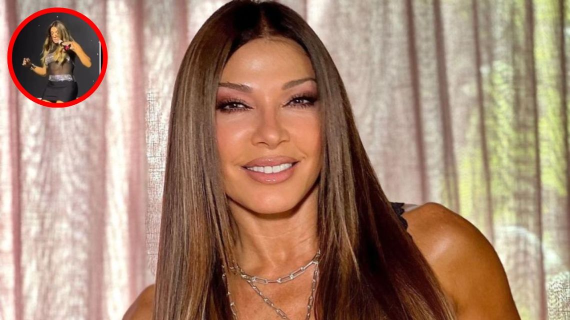 Catherine Fulop llevó tranquilidad tras su caída en el show de Erreway ...