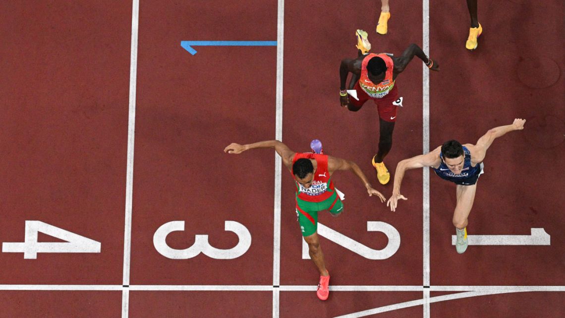 Campeonato Mundial de Atletismo: Isaac Nader ganó los 1500m | 442