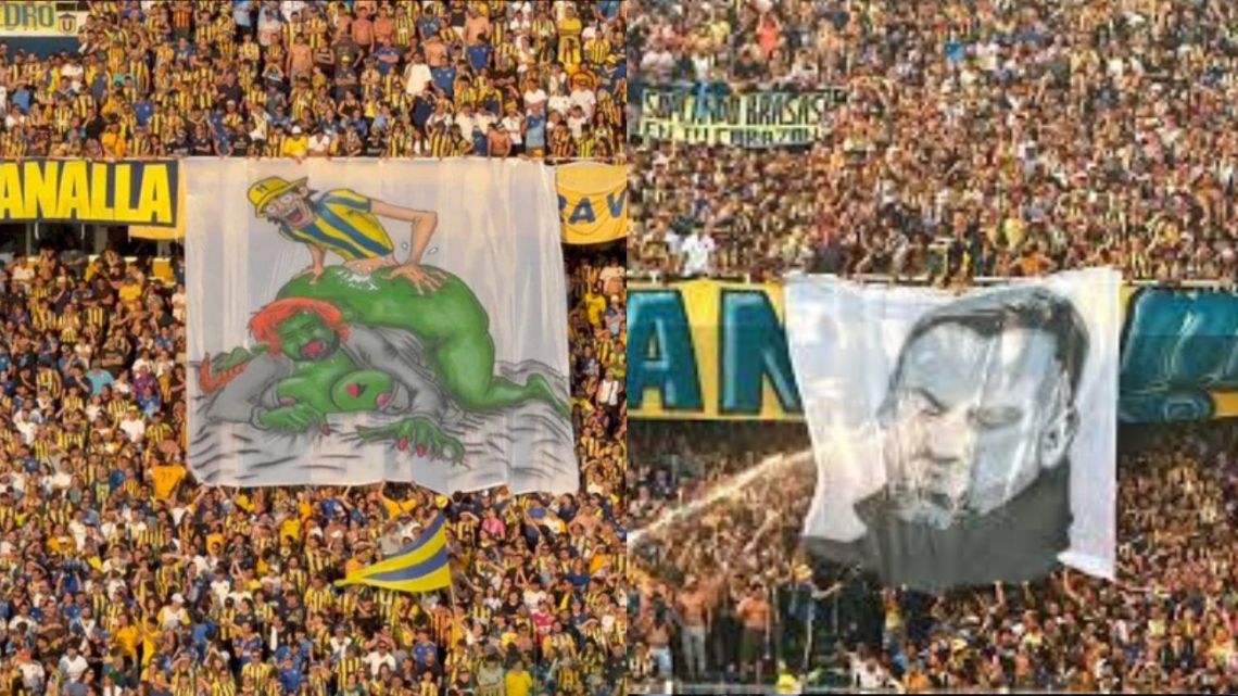 Rosario Central repudió las banderas ofensivas contra el Ogro Fabbiani | 442