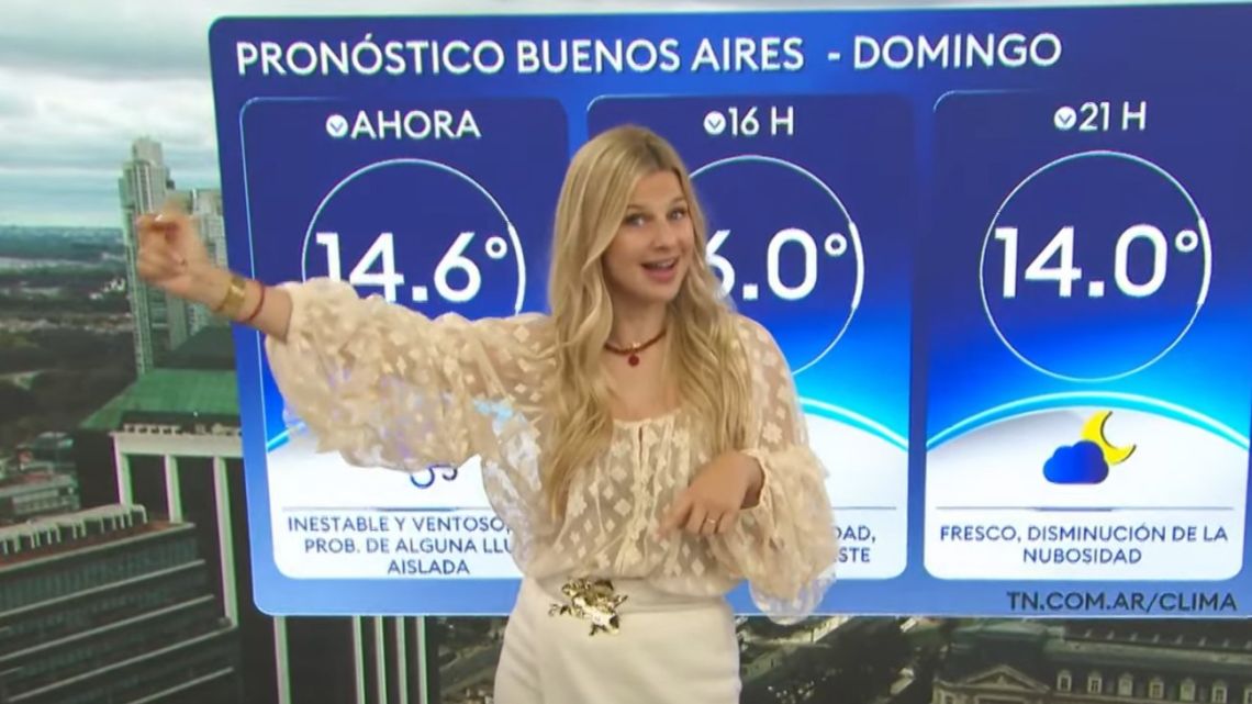 Marina Señuk volvió a TN tras el nacimiento de su hija Malaika: "Los ...