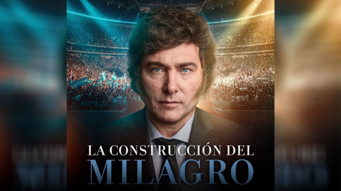 Javier Milei presentará su nuevo libro el 6 de octubre en el Movistar ...