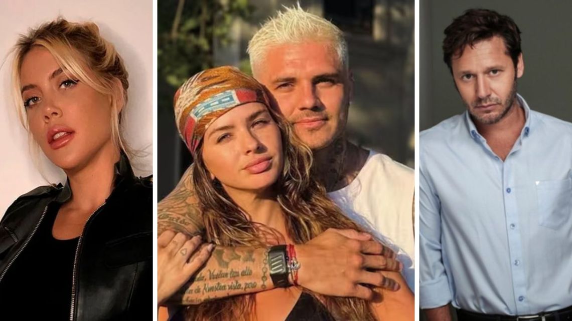 Se conoció qué le reveló Wanda Nara a Benjamín Vicuña cuando la China Suárez y Mauro Icardi ...