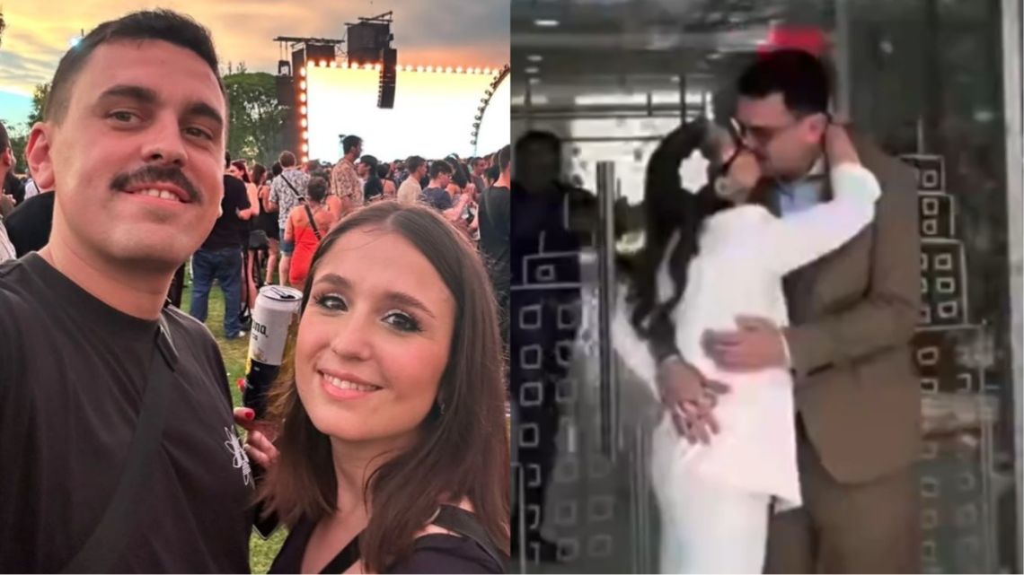 Se casaron los periodistas de TN Manu Jove y Agustina López | Exitoina