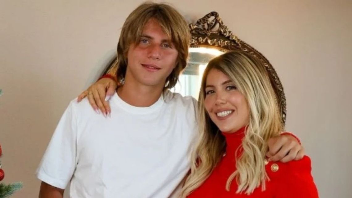 La tristeza de Valentino López, el hijo de Wanda Nara, tras someterse a ...
