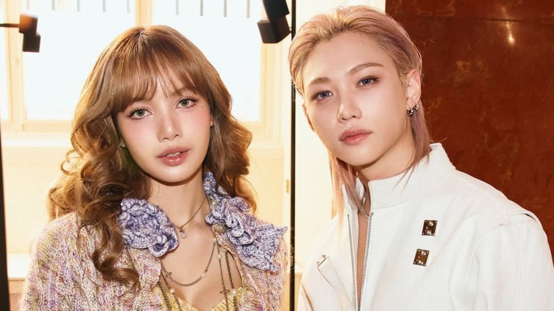 Las fotos de Lisa y Felix de Stray Kids juntos en la Semana de la Moda ...