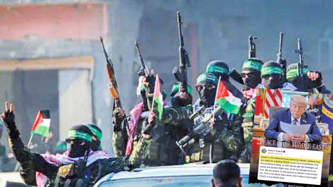 Hamas acepta negociar la paz y Trump pide a Israel detener los ataques ...