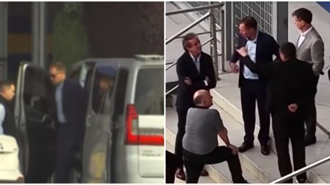 Jorge Brito y la dirigencia de River estuvieron presentes en el velorio ...