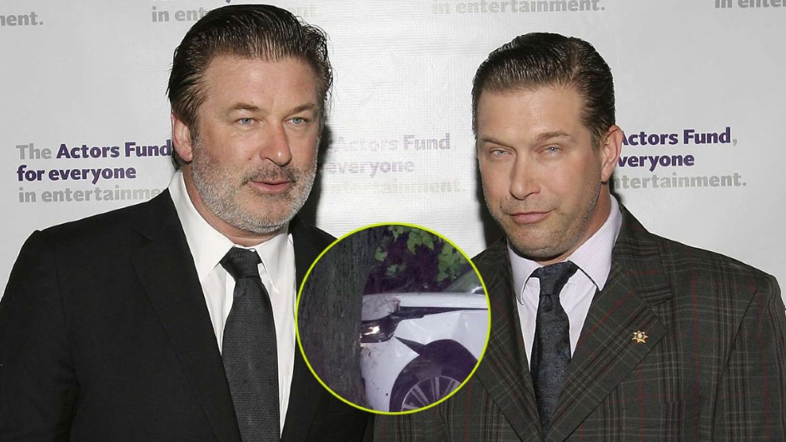 El video de Alec Baldwin tras chocar su camioneta contra un árbol en ...