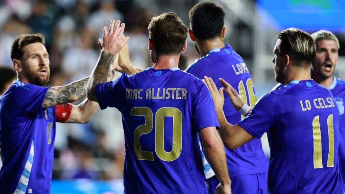 Argentina dominó de principio a fin y cerró la gira por Estados Unidos ...