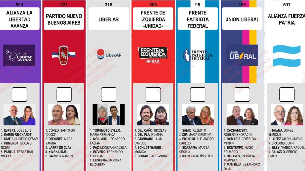 Así son las Boletas Únicas de Papel en Buenos Aires y CABA: colores ...