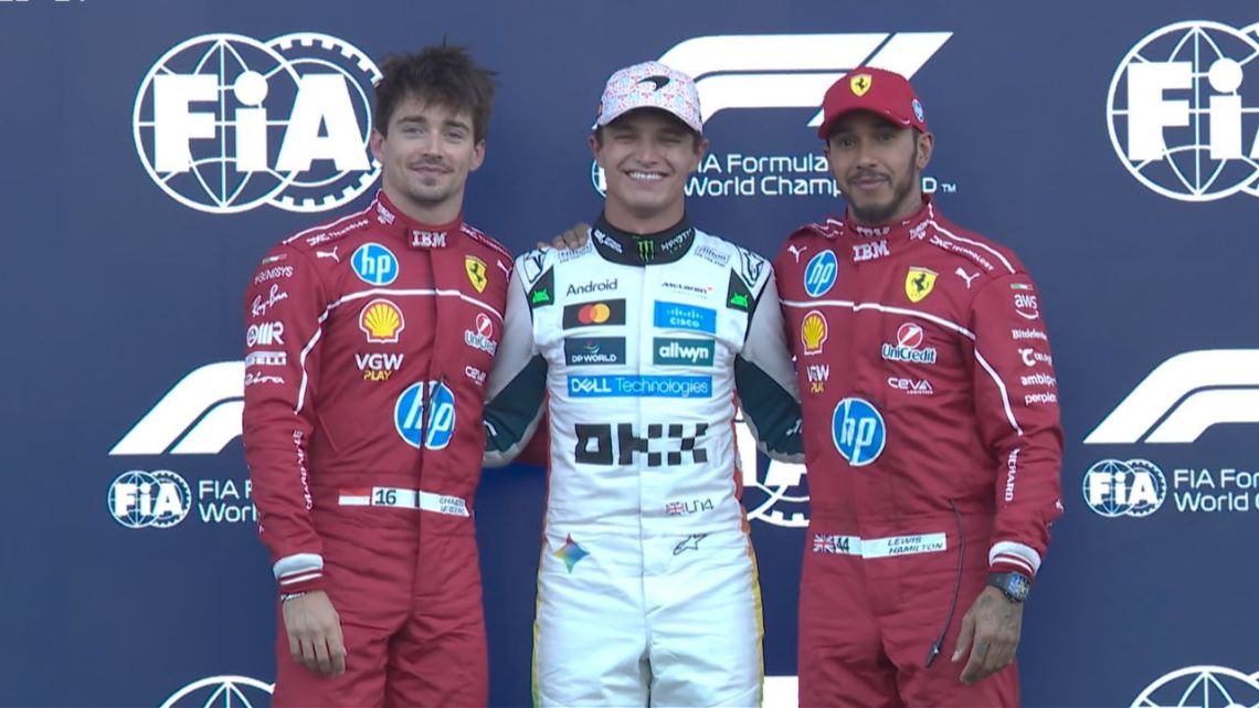 Lando Norris se quedó con la Pole Position del Gran Premio de México y ...