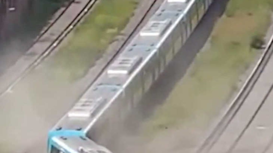 Descarriló un tren de la línea Sarmiento: 19 personas heridas | Perfil