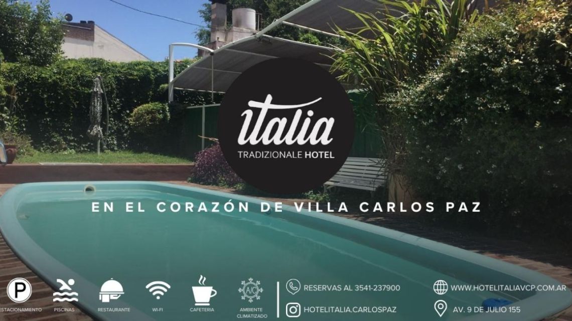 Hotel Italia: tradición y calidez en el cuore de Villa Carlos Paz | Caras