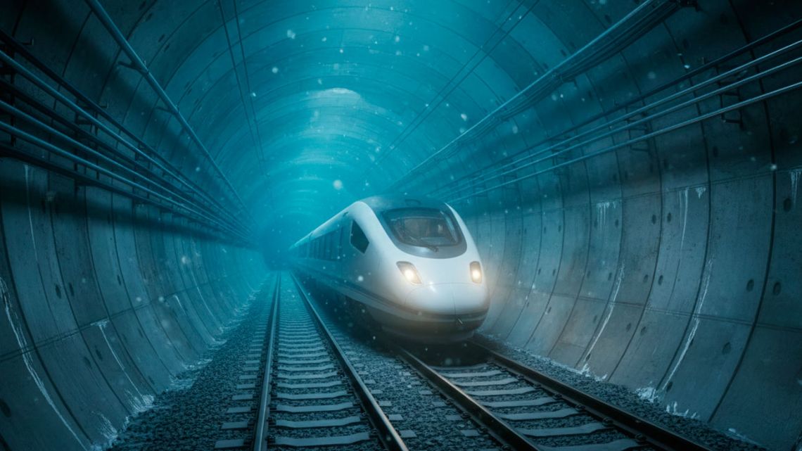 China construirá el tren submarino de alta velocidad más grande del ...