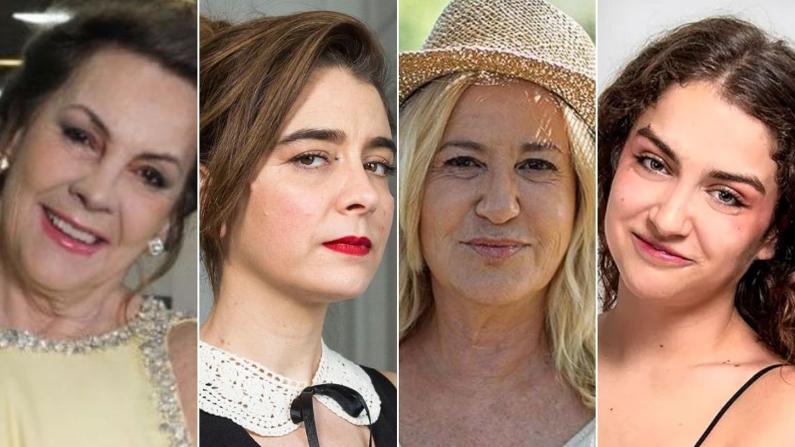 Érica Rivas, Mercedes Morán, Miranda de la Serna y Mónica Gonzaga ...