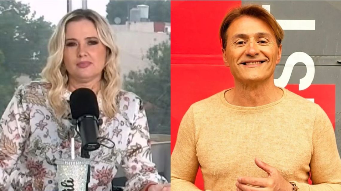 Pilar Smith y Daniel Gómez Rinaldi se reconciliaron en vivo tras el ...