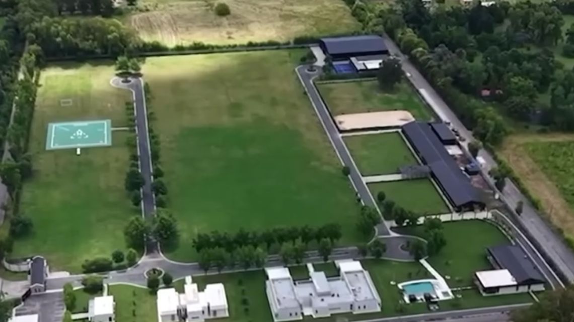 Piden allanar la mansión de Pilar atribuida al "Chiqui" Tapia y a Pablo ...