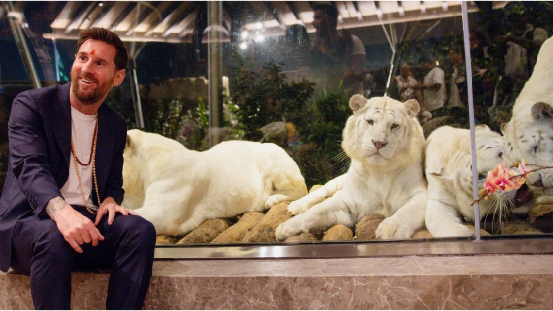 Lionel Messi cerró su tour por India visitando un impactante centro de ...