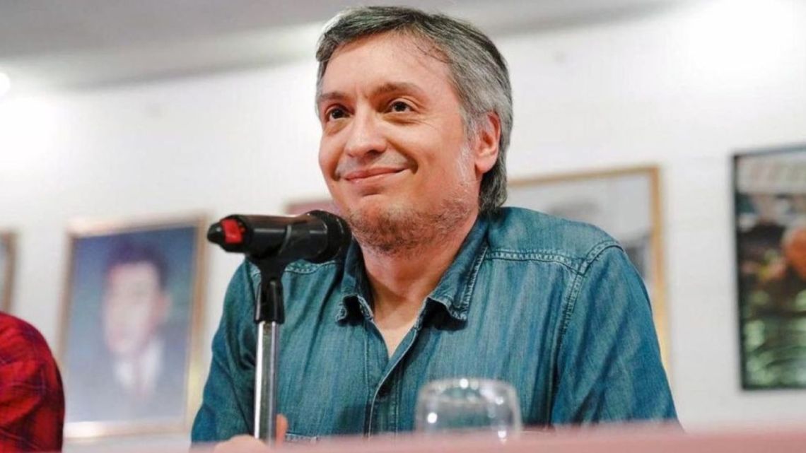 Máximo Kirchner agradeció el apoyo a Cristina Kirchner tras la ...