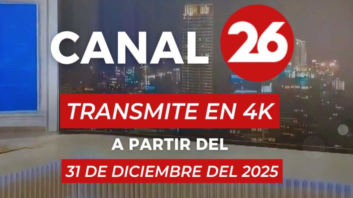Canal 26 es el primer canal de noticias de Latinoamérica en transmitir ...