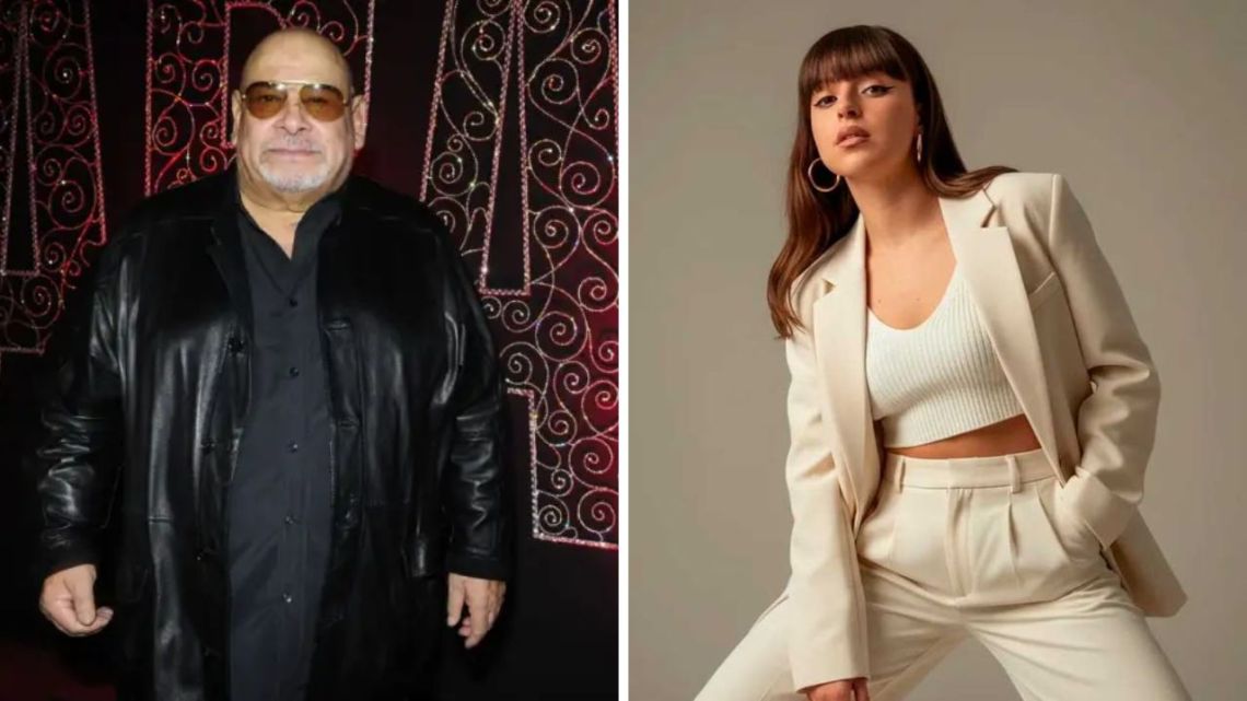 La historia de amor de Roly Serrano y Candelaria, su novia de 26 años ...